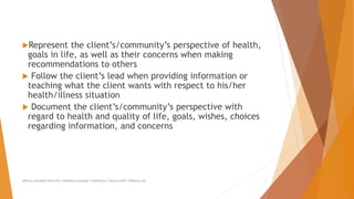 15 Principles of Client Centered Care | PPTX