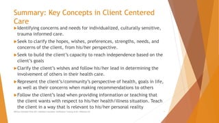 15 Principles of Client Centered Care | PPTX