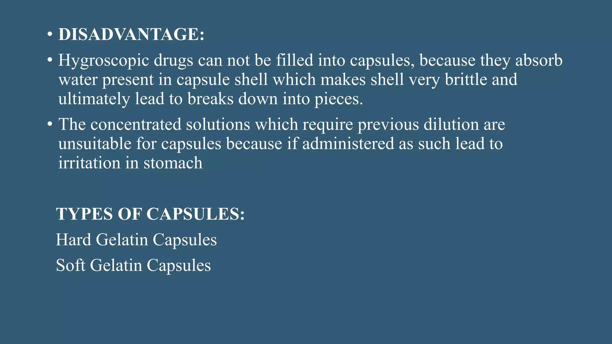 15 processing of capsule | PPT