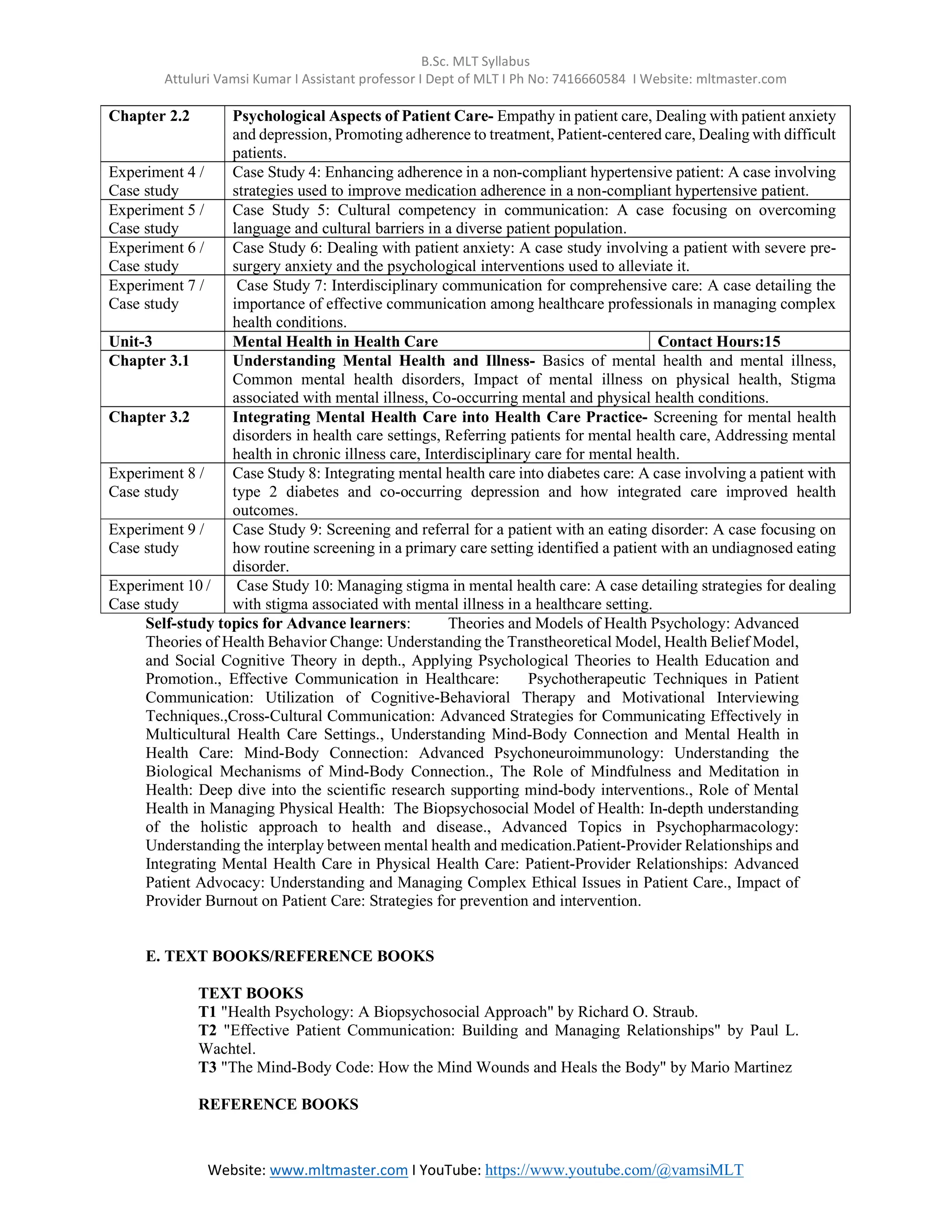 15_Program Elective course - I (Psychology in Health care).pdf