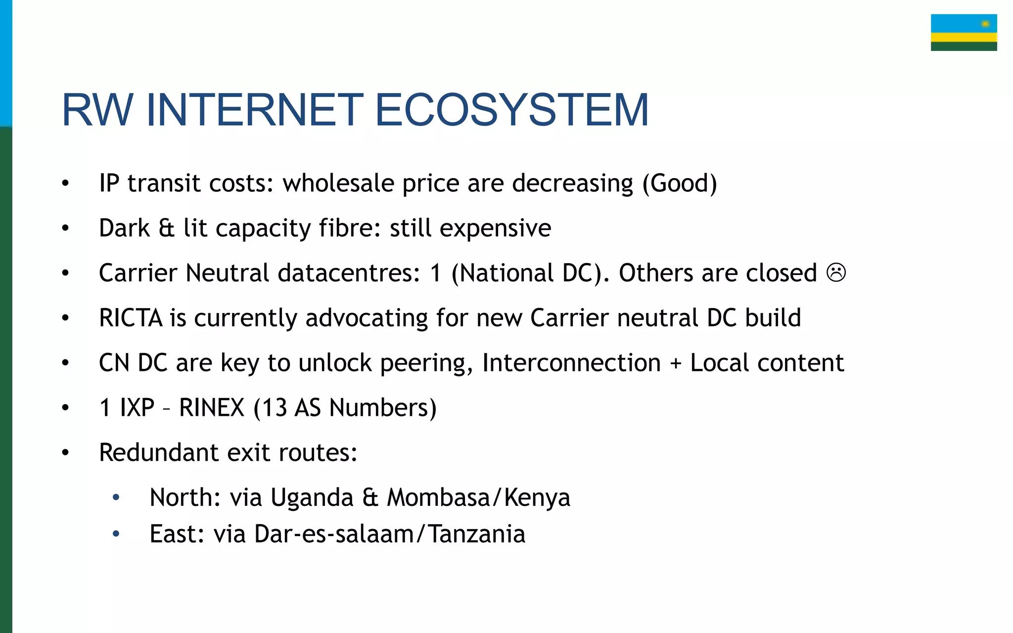 Rwanda and East Africa Internet Ecosystem | PDF