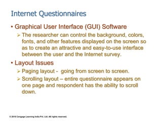 15 questionnaire design | PPT