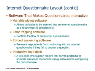 15 questionnaire design | PPT