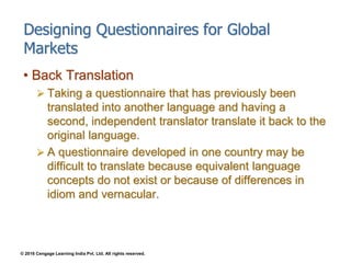 15 questionnaire design | PPT