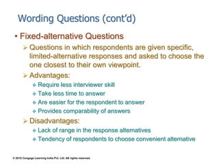 15 questionnaire design | PPT