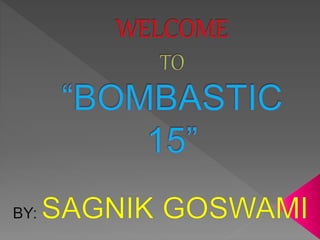 15 BOMBASTIC QUESTIONS | PPTX