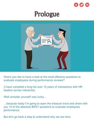 15 questions for effective employee evaluation | PDF
