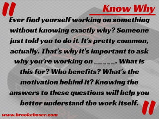 19 Quotes from Rework: Change The Way You Work Forever | PPT