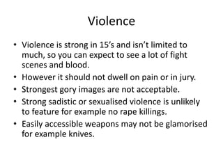 15 rated films | PPT