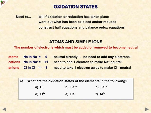 15redoxpp.ppt | Chemistry | Science
