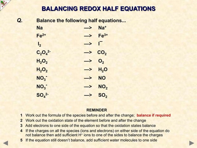 15redoxpp.ppt | Chemistry | Science