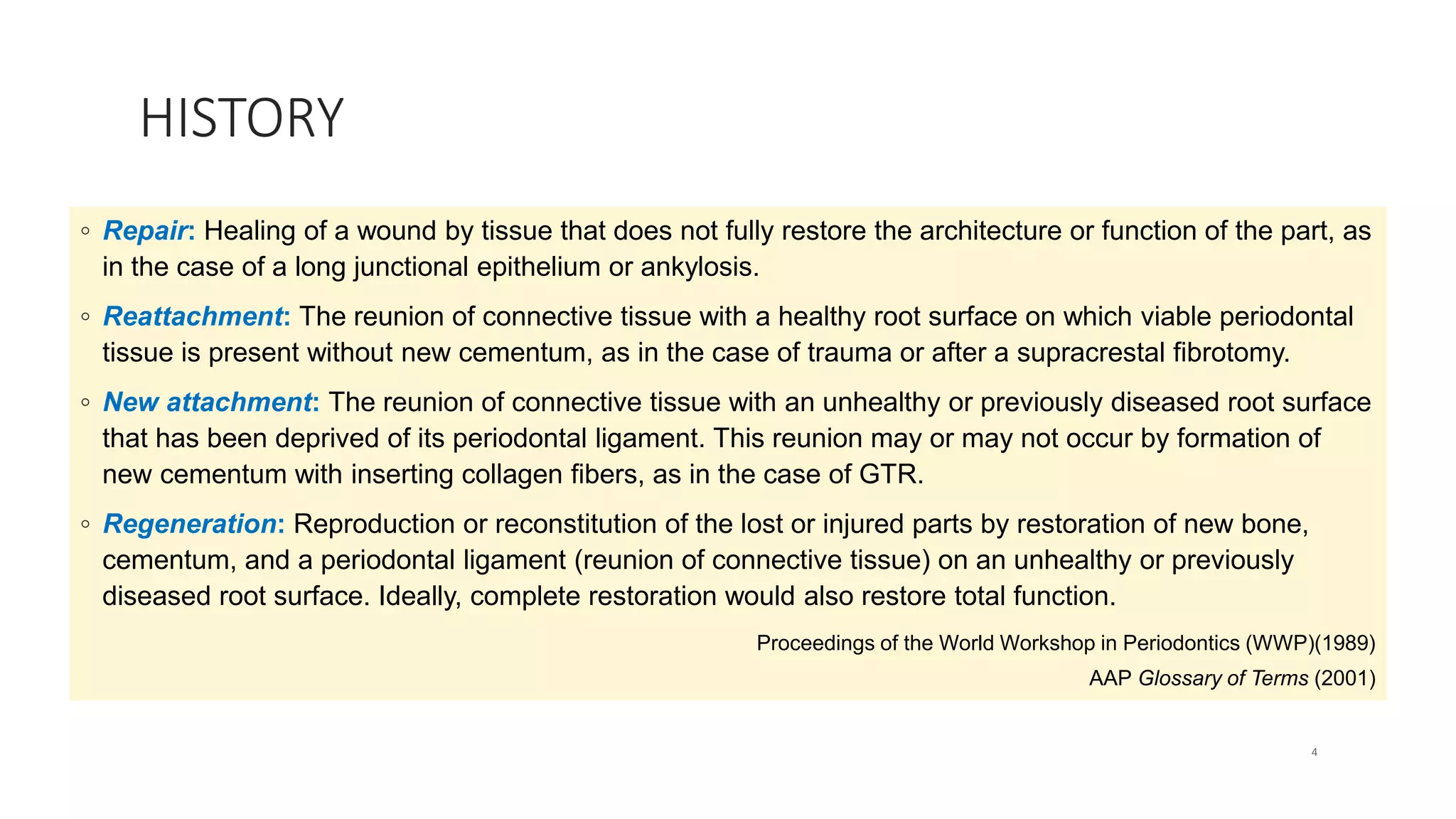 Regenerative Periodontal Surgery | PPTX