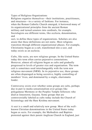 15 ReligionFigure 15.1 Religions come in many forms, such .docx