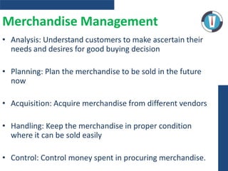 15 retail merchandising | PPT