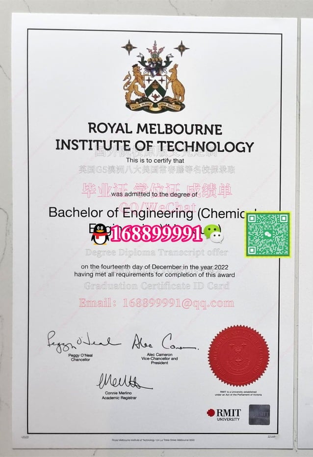 RMIT University degree offer diploma Transcript | PDF