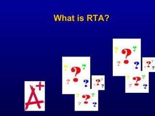Road Traffic Accident (RTA) | PPT