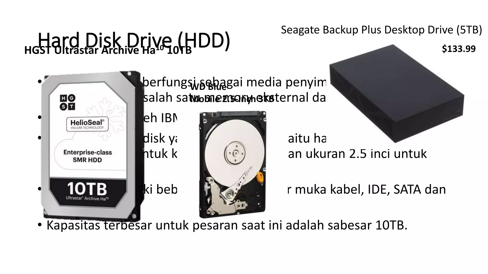 media penyimpanan eksternal | PPTX