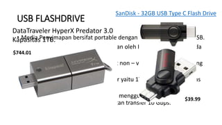 media penyimpanan eksternal | PPTX