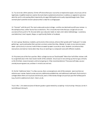 15 secret study tips of getting good grades | PDF