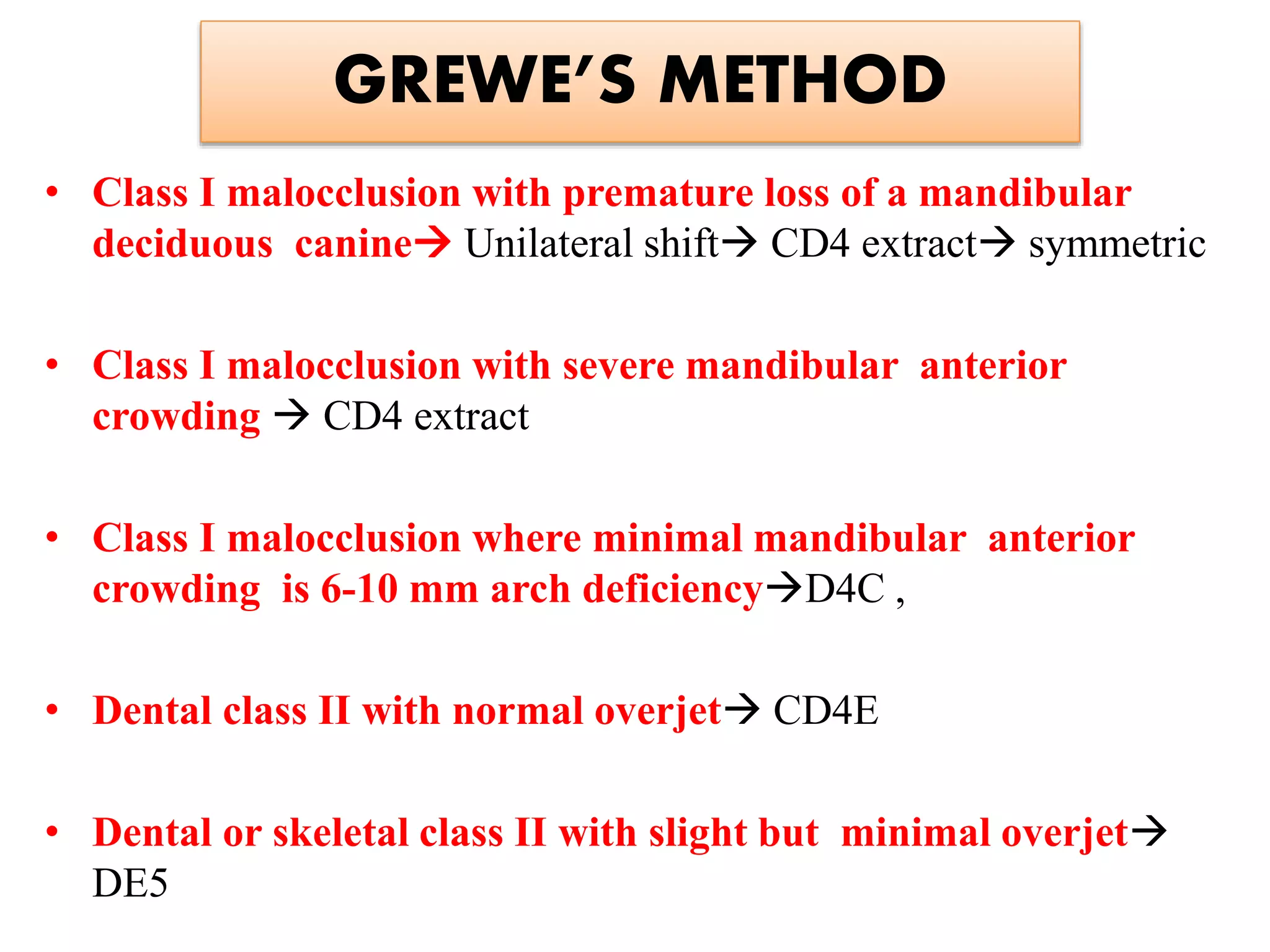serial extraction | PPTX
