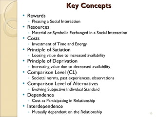 สัปดาห์ที่ 15 social exchange theory | PPT