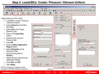 WORKSHOP STIFFENED PLATE WITH SOFTWARE PATRAN | PDF