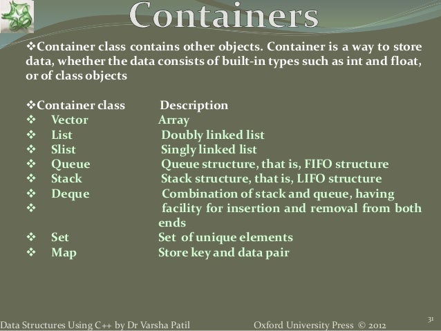 15 Stl Data Structures Using C By Varsha Patil 1005