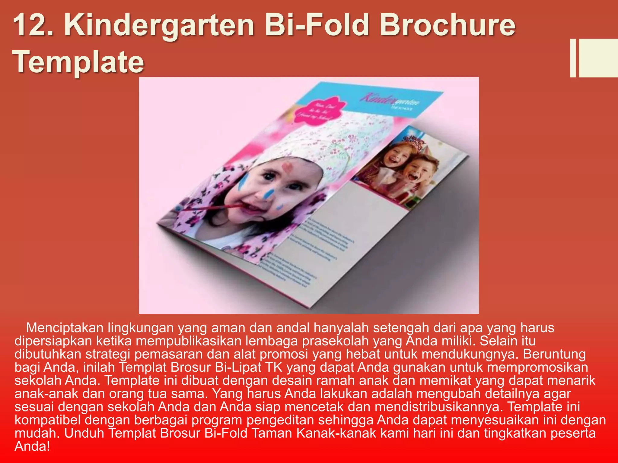 15 template brosur pendidikan di microsoft word | PPTX