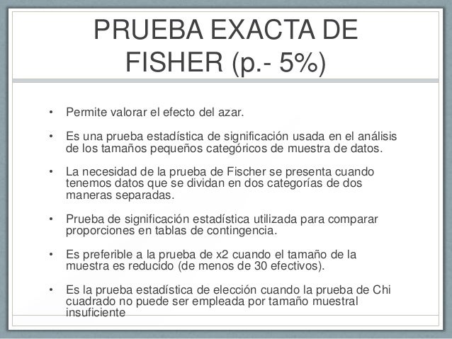 Test De Fisher Pdf – Test De Fisher Exemple – GLNM