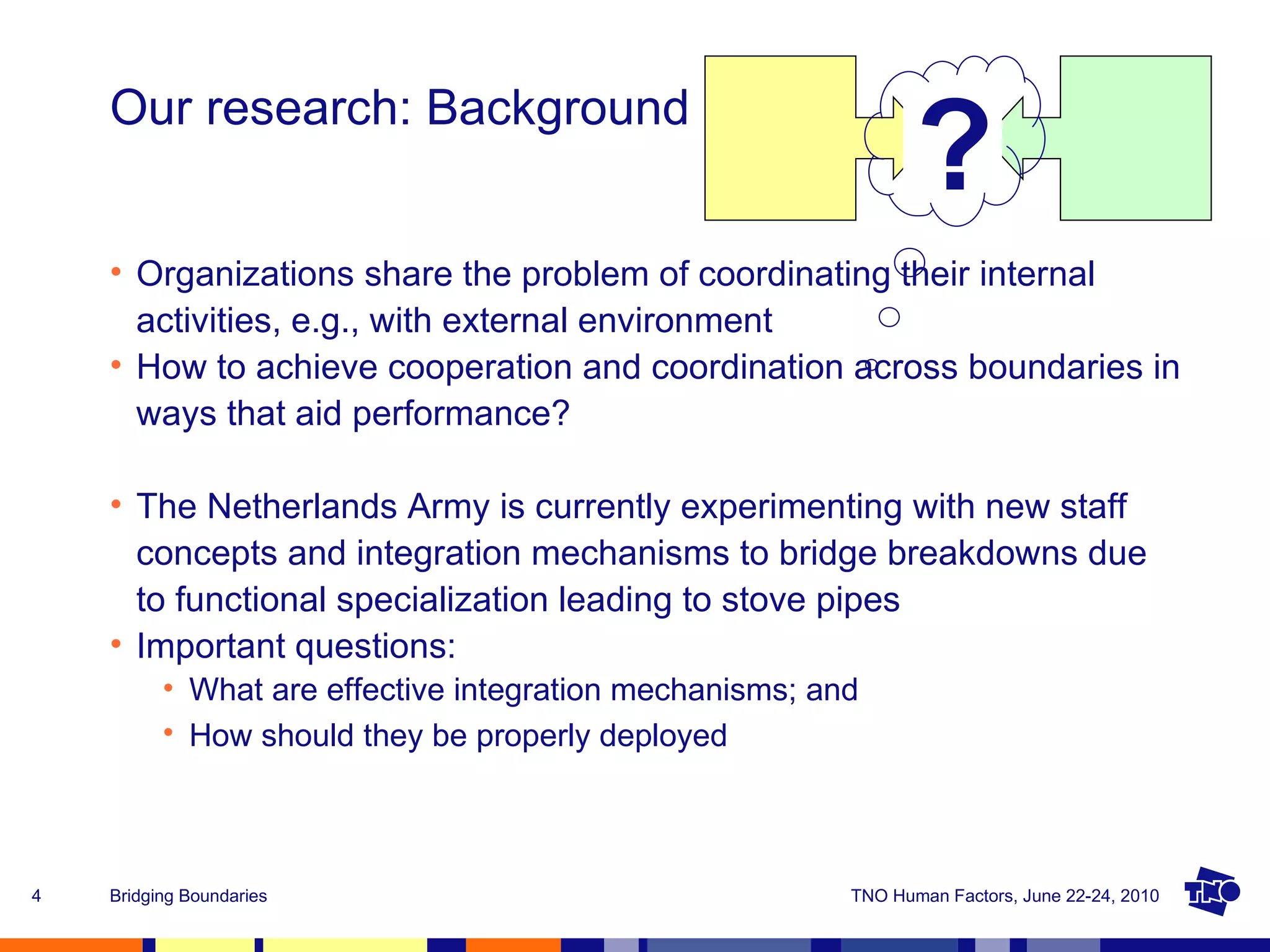 Boundary spanning in military operations | PPT