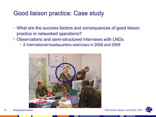 Boundary spanning in military operations | PPT