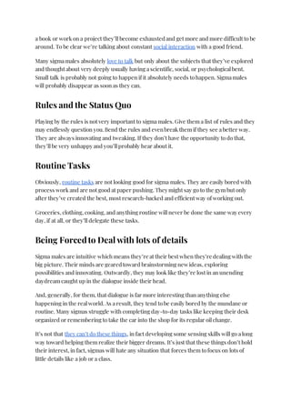 15 things sigma male absolutely hates | DOCX
