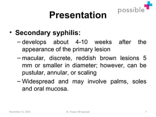 15th nov16syphilis | PPT