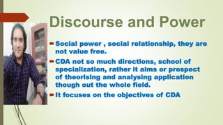 DISCOURSE AND POWER | PPTX