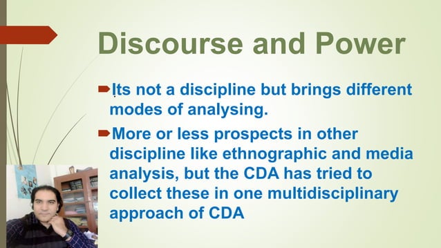 DISCOURSE AND POWER | PPT