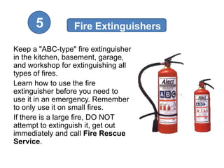 Best tips for home fire safety | PPTX