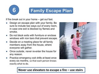 Best tips for home fire safety | PPTX