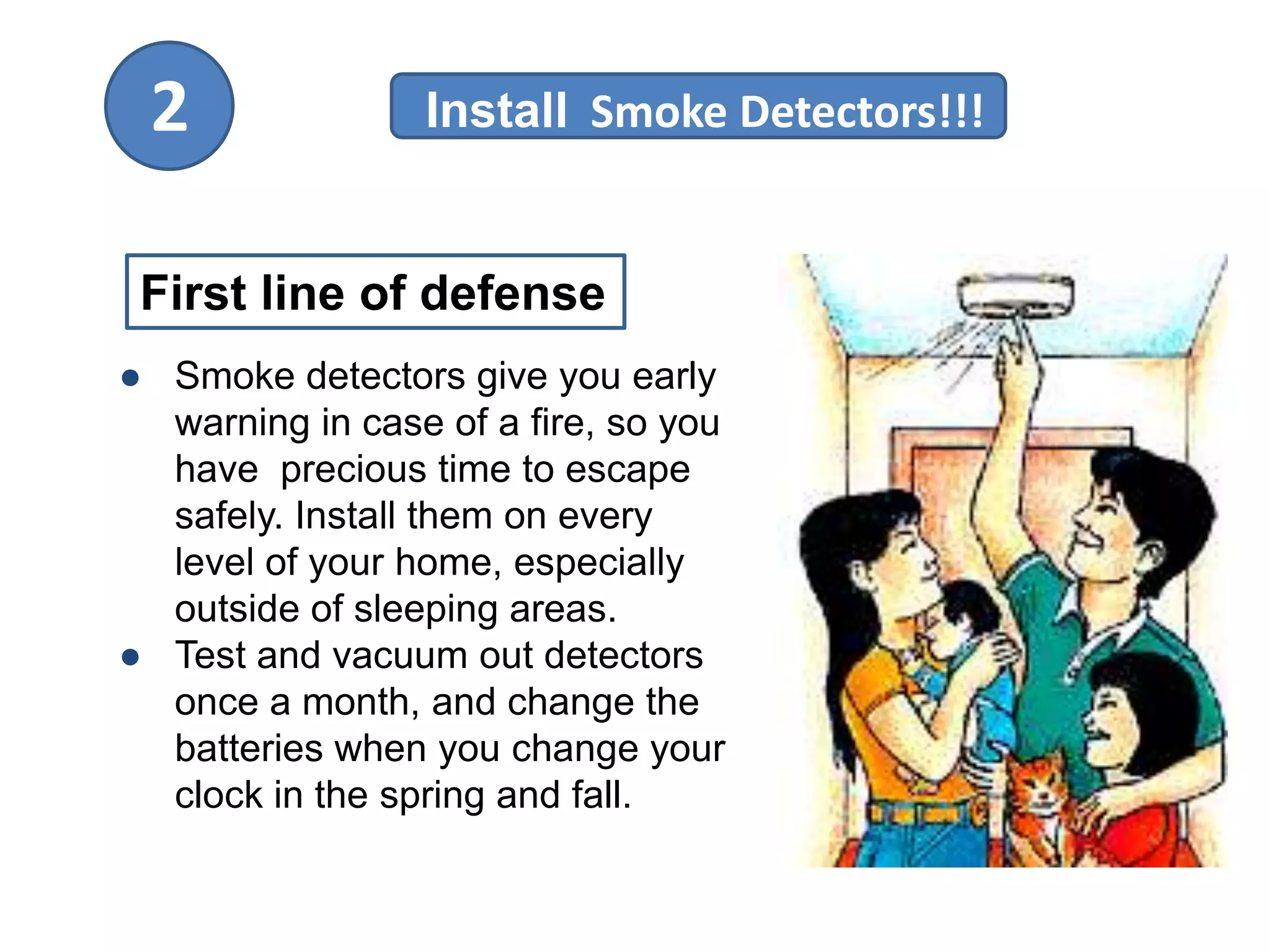 15 Tips For Home Fire Safety | PPTX