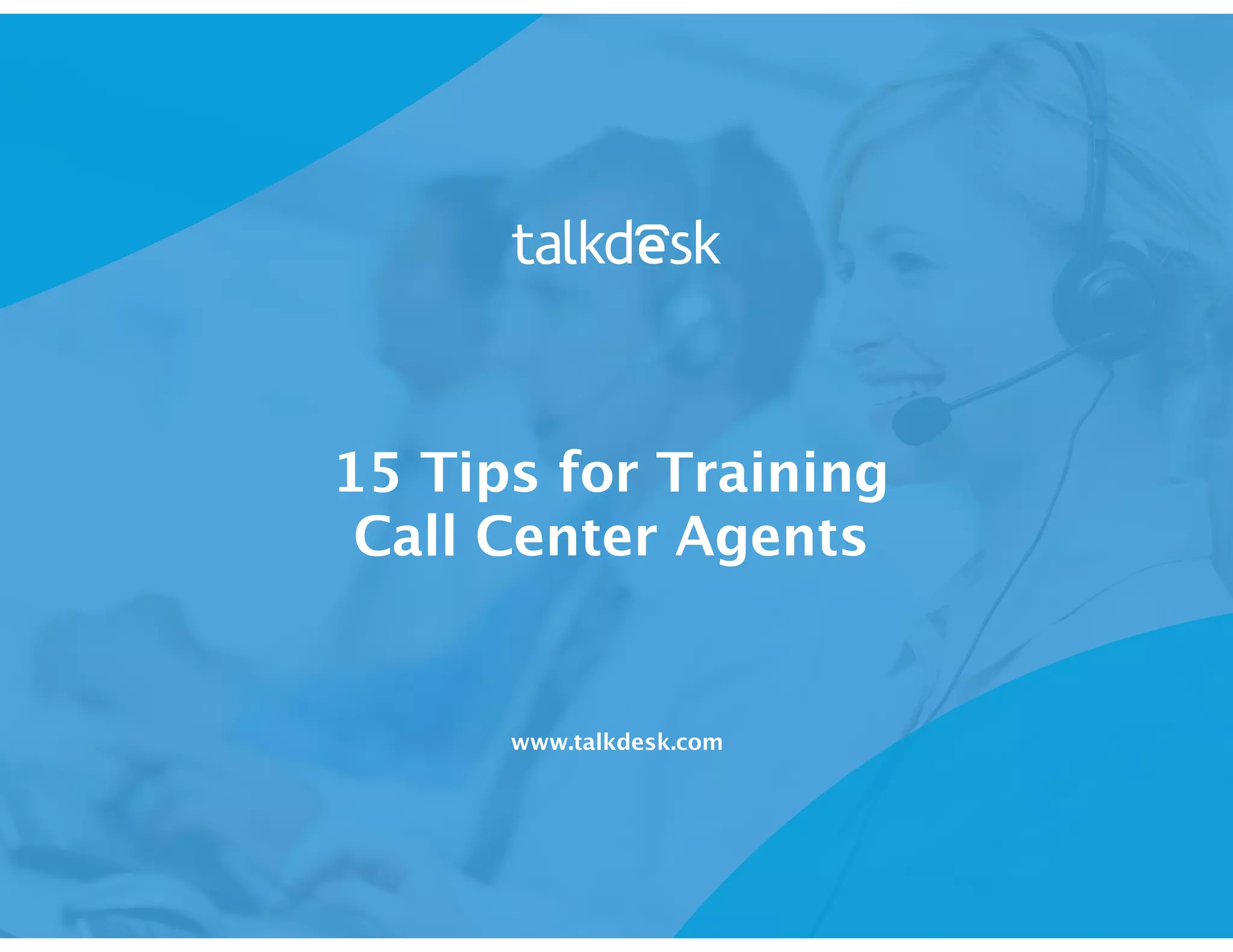 15 Tips for Training Call Center Agents | PDF