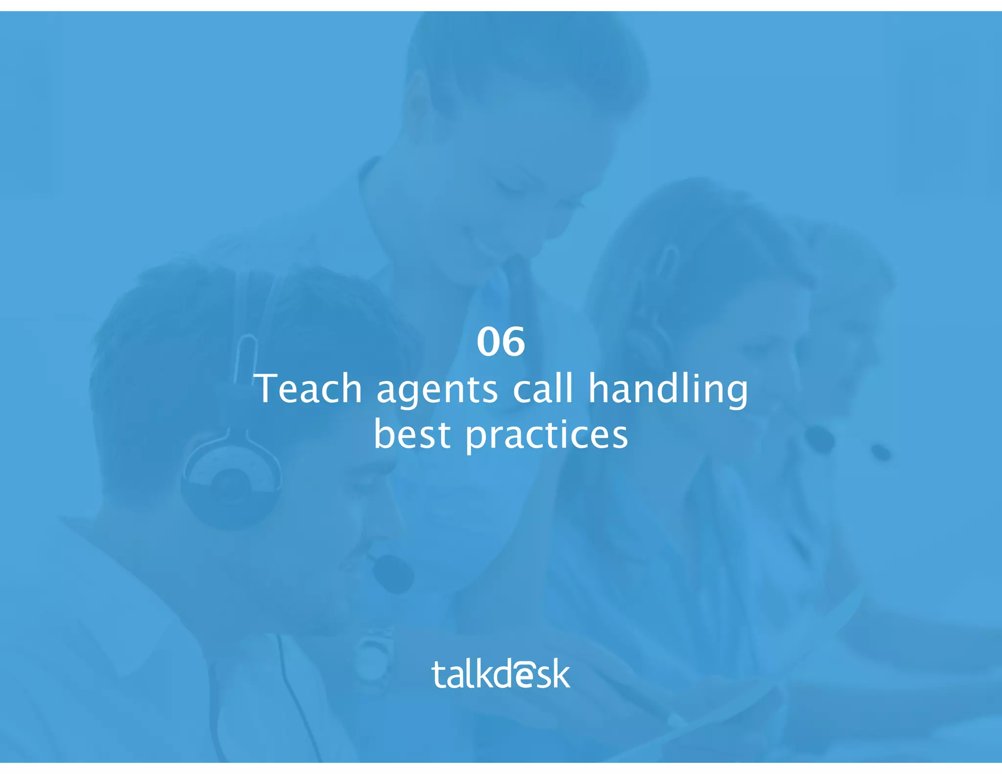 15 Tips for Training Call Center Agents | PDF