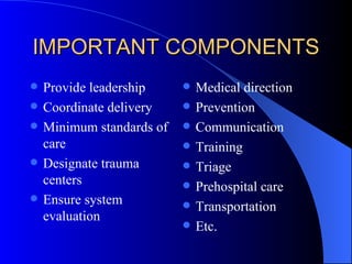 15 trauma care systems | PPT