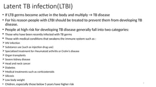 Tuberculosis (Pathology, Symptoms and Treatment) | PPTX
