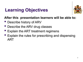 15 Understanding ART regimens_2022.pptx sti and learning things | PPT