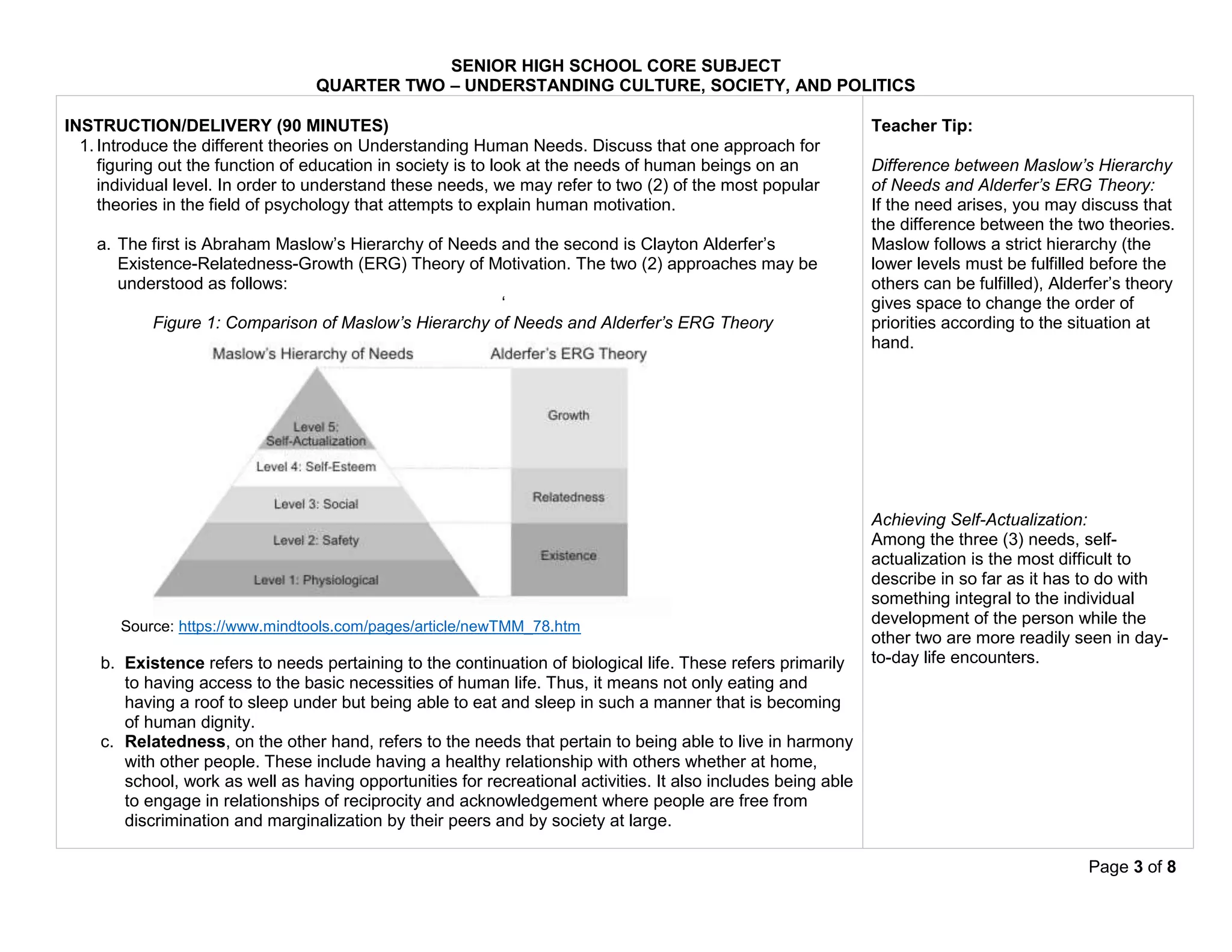 understanding culture, society and politics Teachers Guide | PDF