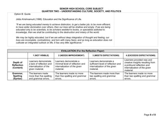 understanding culture, society and politics Teachers Guide | PDF