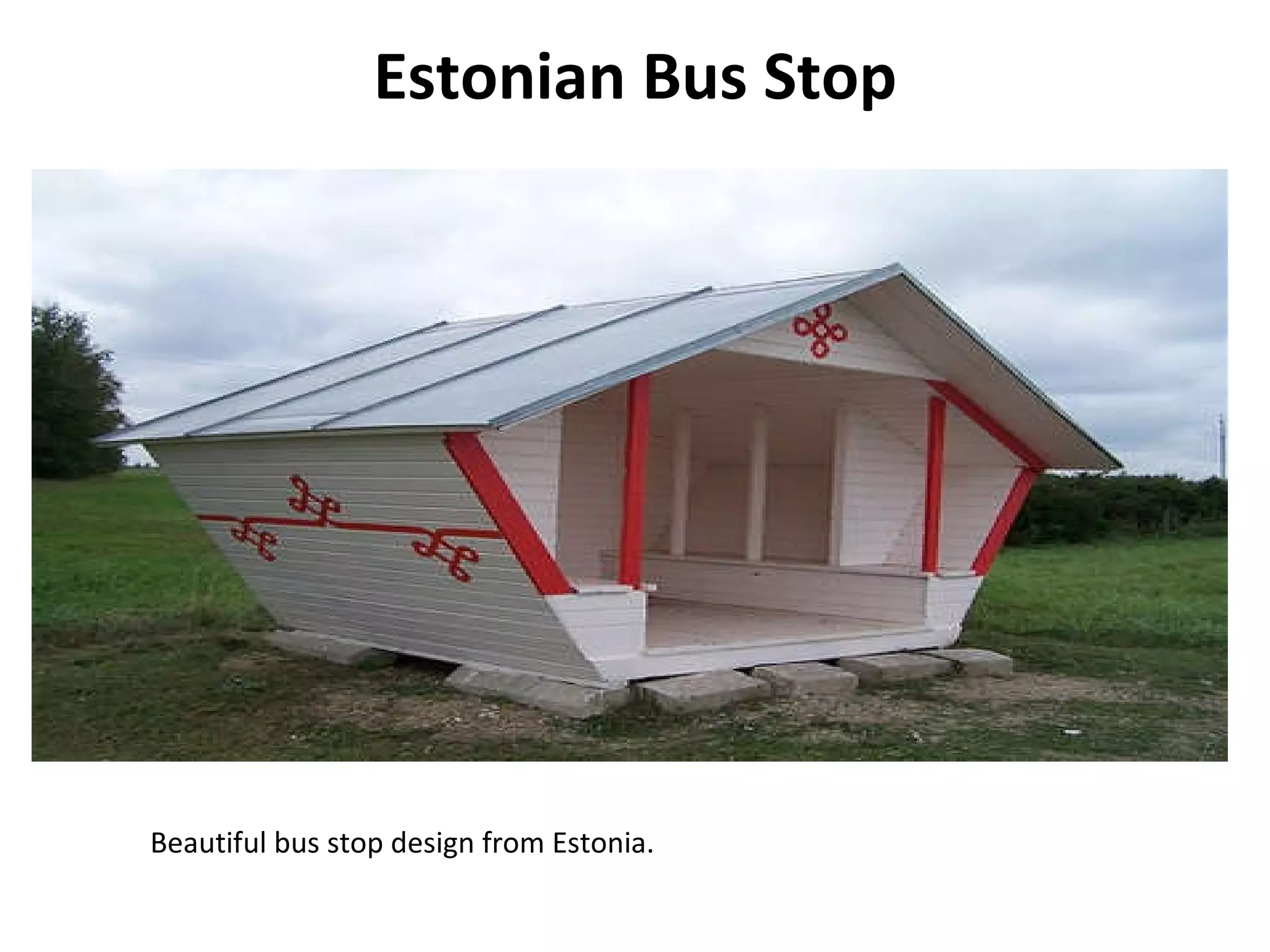 15 unusual and creative bus stops | PPT