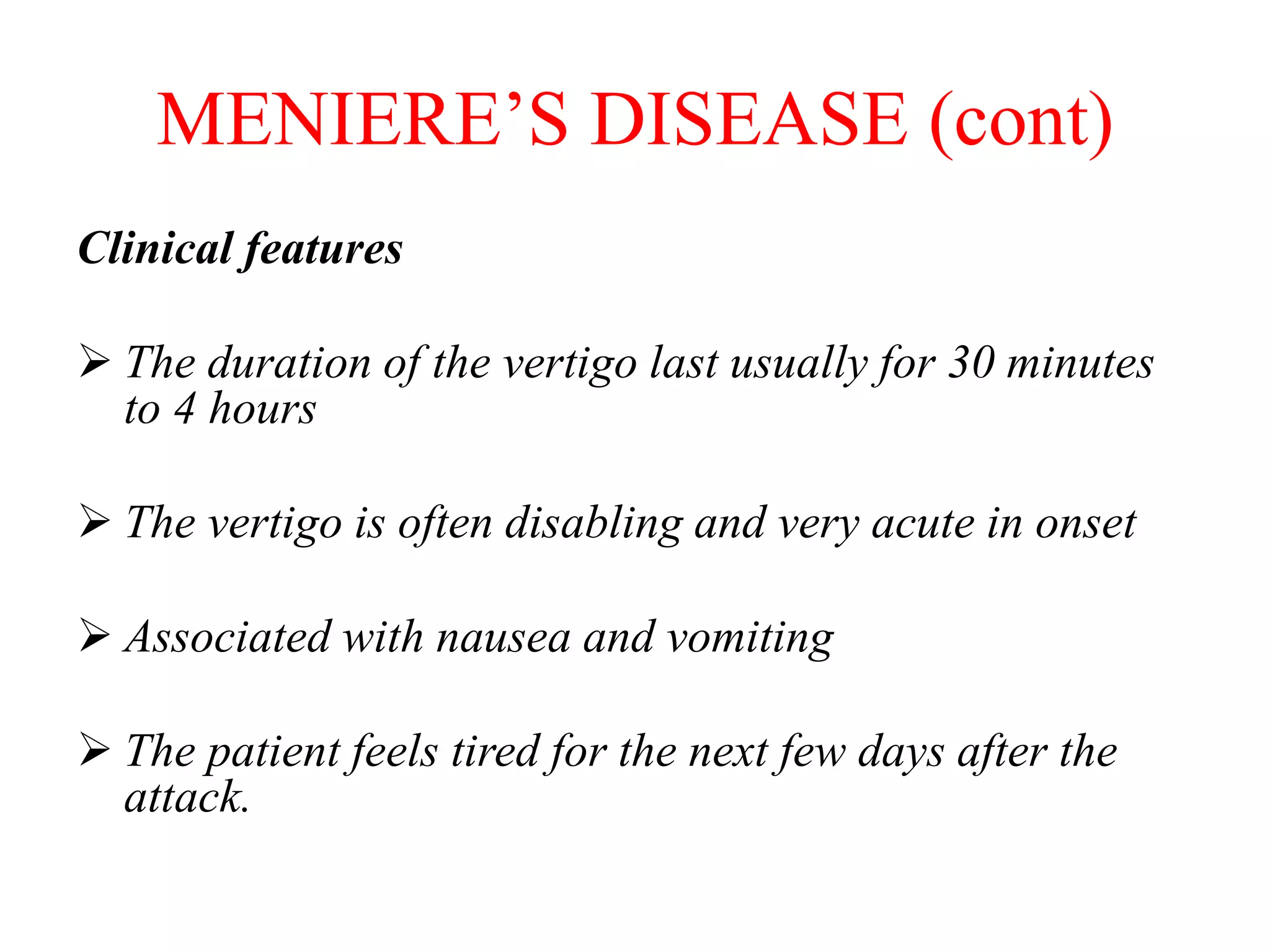 VERTIGO: CAUSES & MANAGEMENT | PPTX