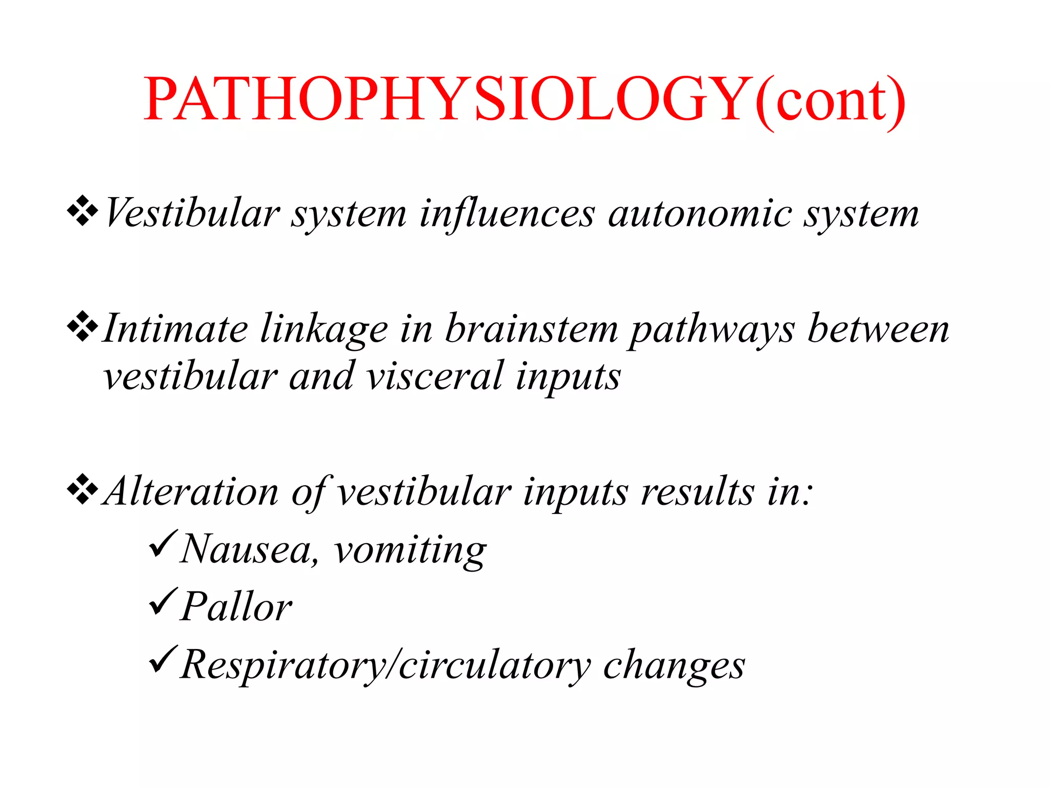 VERTIGO: CAUSES & MANAGEMENT | PPTX