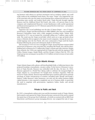 Case Study "Virgin Group of Companies" | PDF