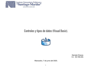 Controladores y tipos de datos de Visual Basic. | PDF